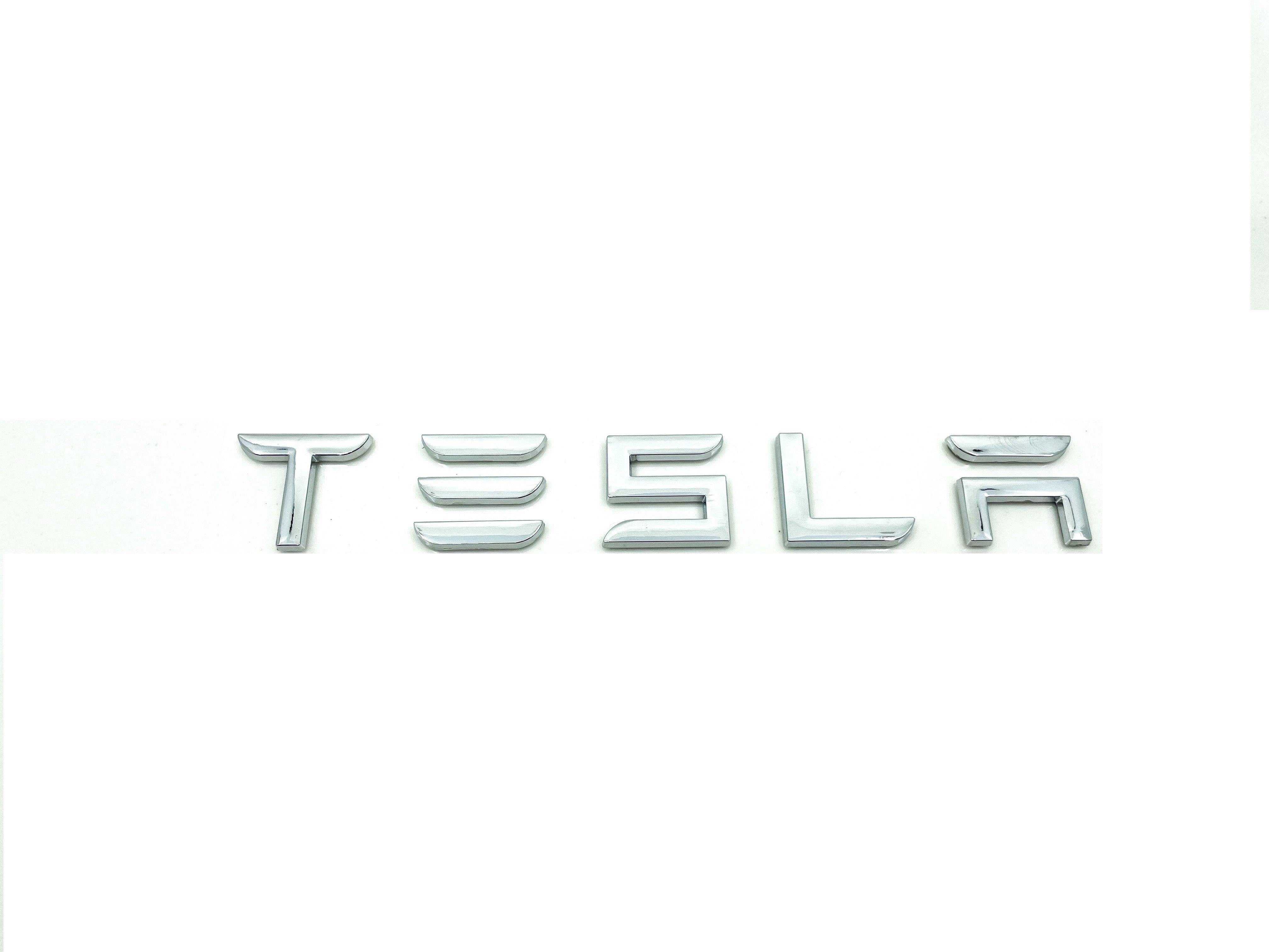 Trunk "TESLA" Letters Emblem – EVMIZE